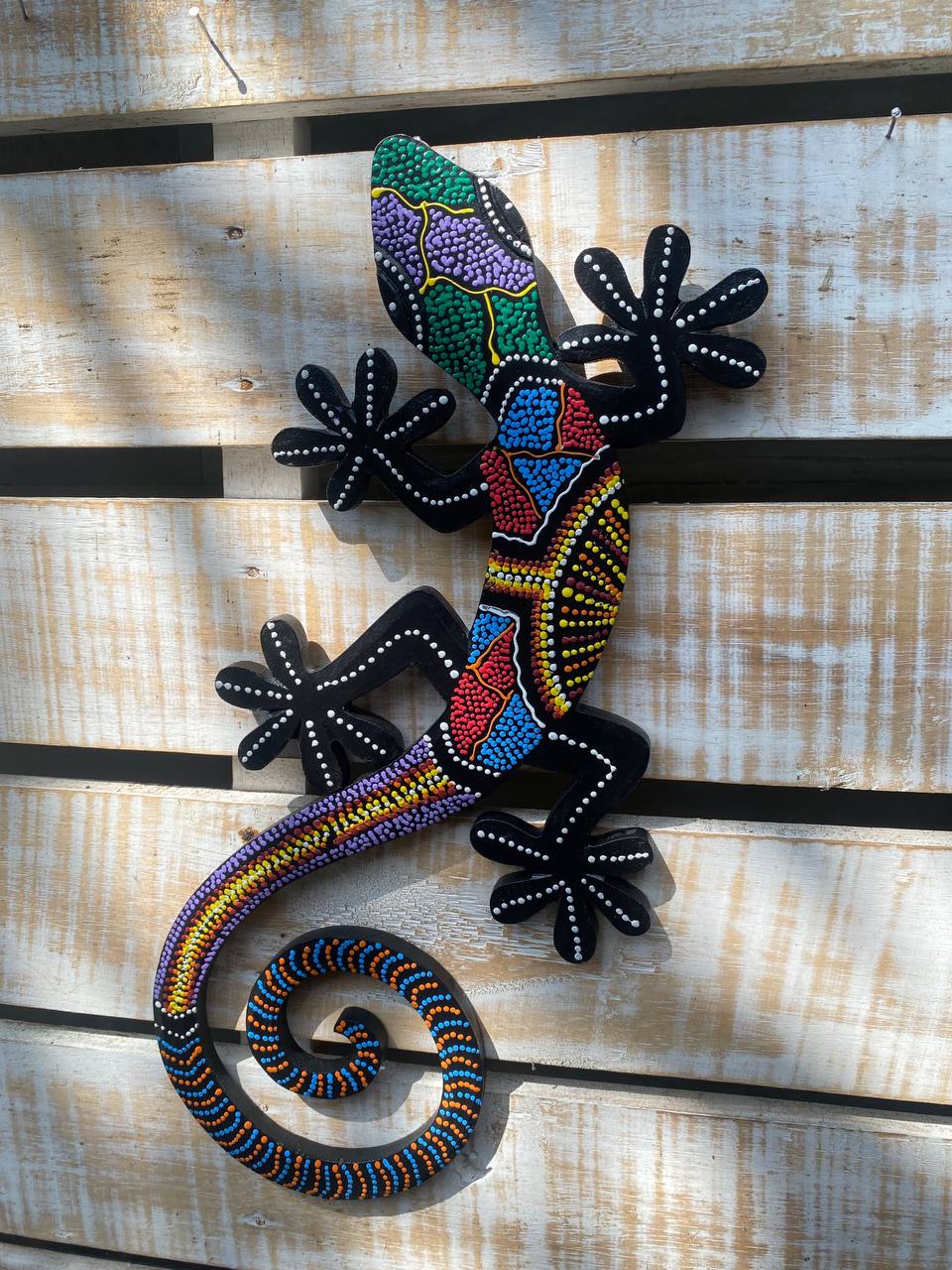 Lizard Carving (LCK0050) - Galileo Bali Craft